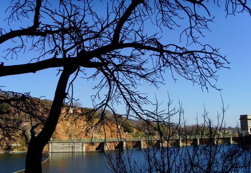 Nice View of the River and the Bridge Stock Image - Image of water ...