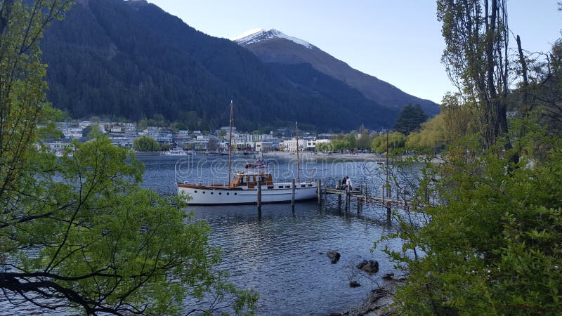 Nice View from the Side of the Lake Stock Image - Image of view ...