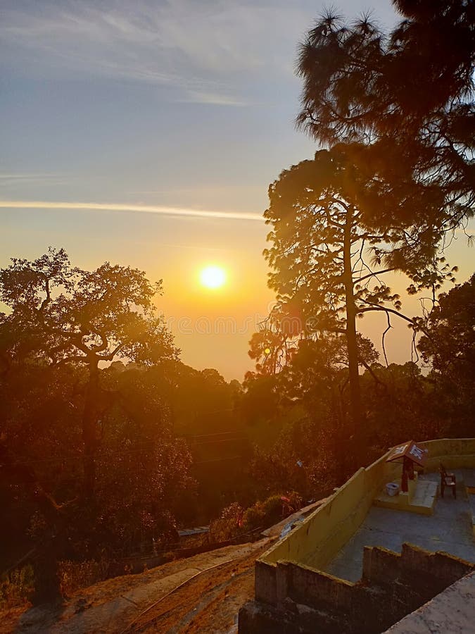 Nice view Sun Set point stock image. Image of nature - 210269893