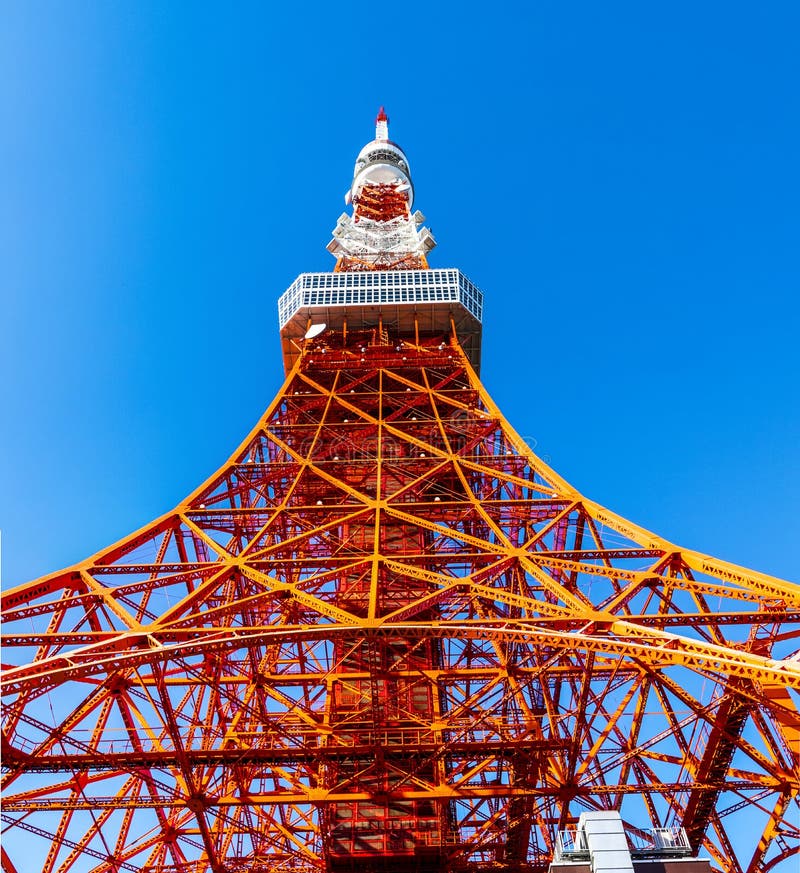 Nice View of Tokyo Tower in Tokyo, Japan Stock Image - Image of ...