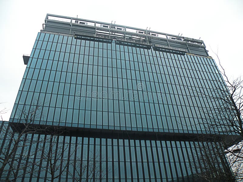 Nice View of Urban Architecture Exterior Design Stock Image - Image of ...