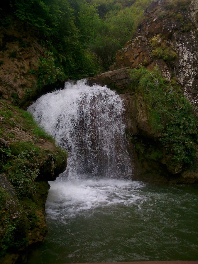 Beautiful View. Nice View of the Waterfall. Stock Image - Image of ...