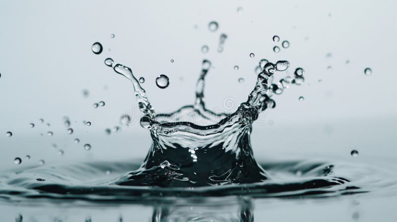 Nice Water Drop Theme for Wallpaper Stock Photo - Image of speed ...