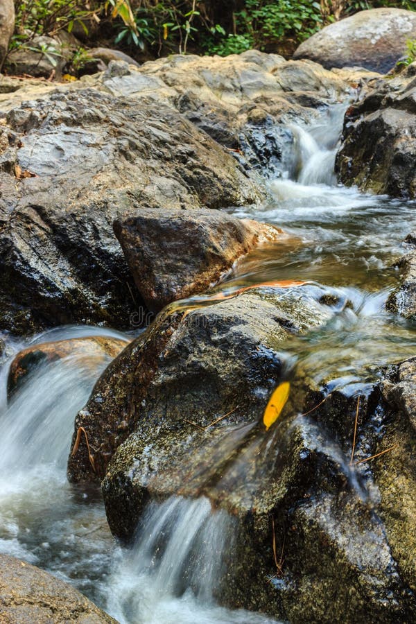 Nice Waterfall in Sunny Day Stock Image - Image of park, nice: 55660273