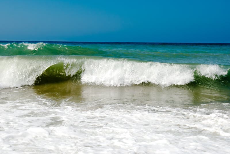 Nice waves stock photo. Image of blue, seascape, water - 20353418