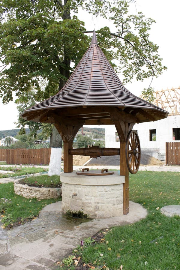 Nice well stock photo. Image of monastery, decorative - 6400594