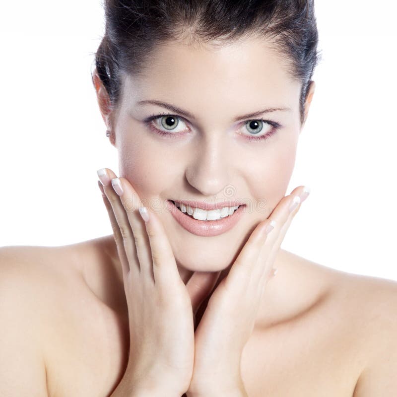Nice wellnes face stock image. Image of female, healthy - 39592549