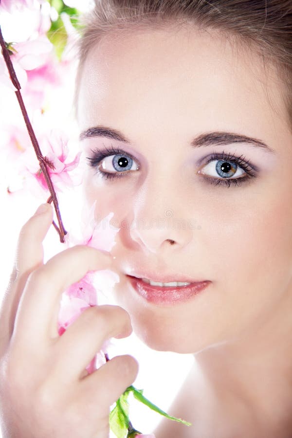 Nice Wellnes Face Very Close Up Stock Photo - Image of aroma, luxury ...