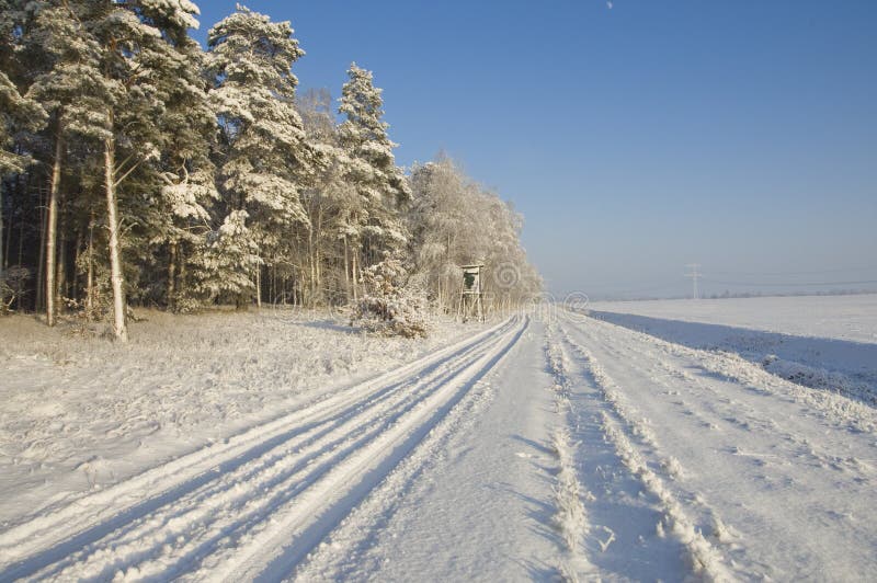 Nice winter landscape stock image. Image of quiet, winter - 7657639