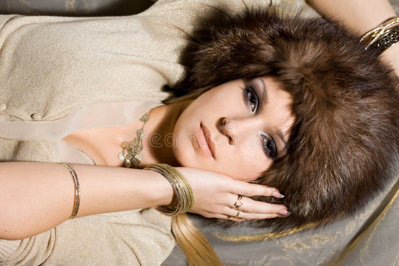 Nice woman stock photo. Image of adult, attractive, beauty - 15394196