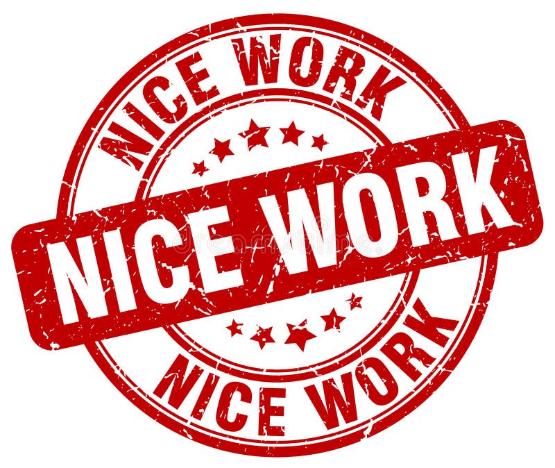 Nice Work Badge Stock Illustrations – 424 Nice Work Badge Stock ...