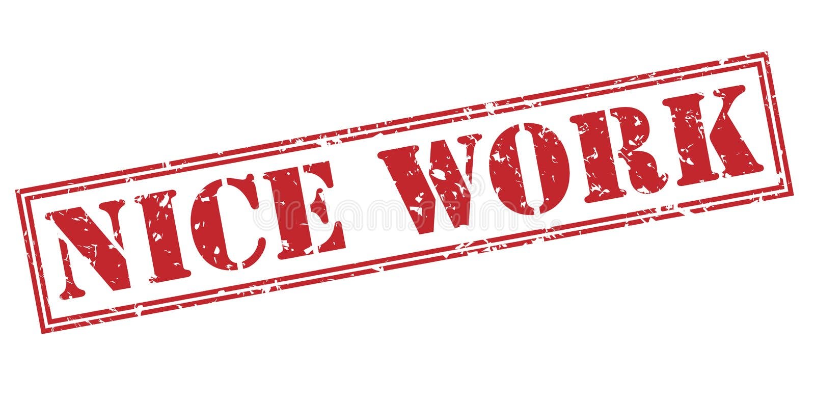 Nice work stock illustration. Illustration of beautiful - 92069303