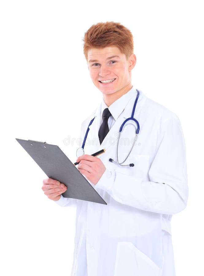 Nice young doctor stock image. Image of business, hospital - 30236051