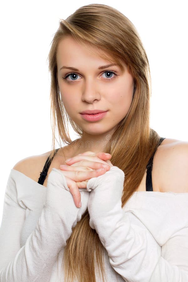 Nice young lady stock image. Image of cutie, femininity - 34059551