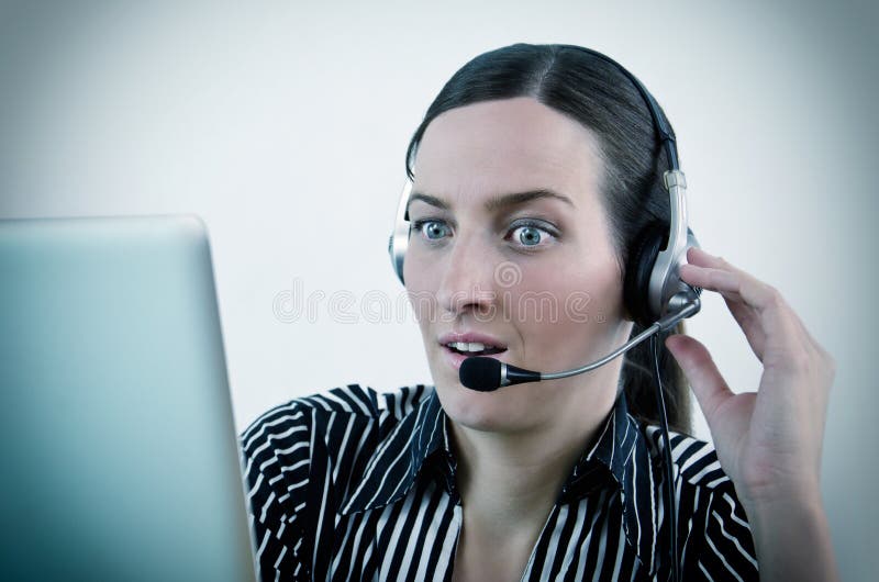 Operator stock image. Image of foreground, helpful, call - 30101641