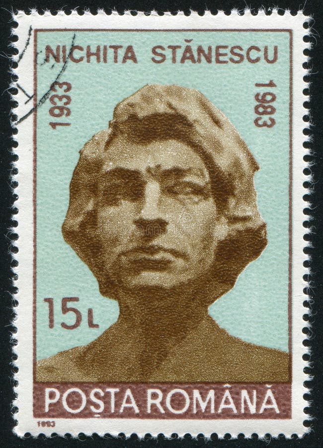 Nichita Stanescu editorial stock photo. Image of male - 179610428