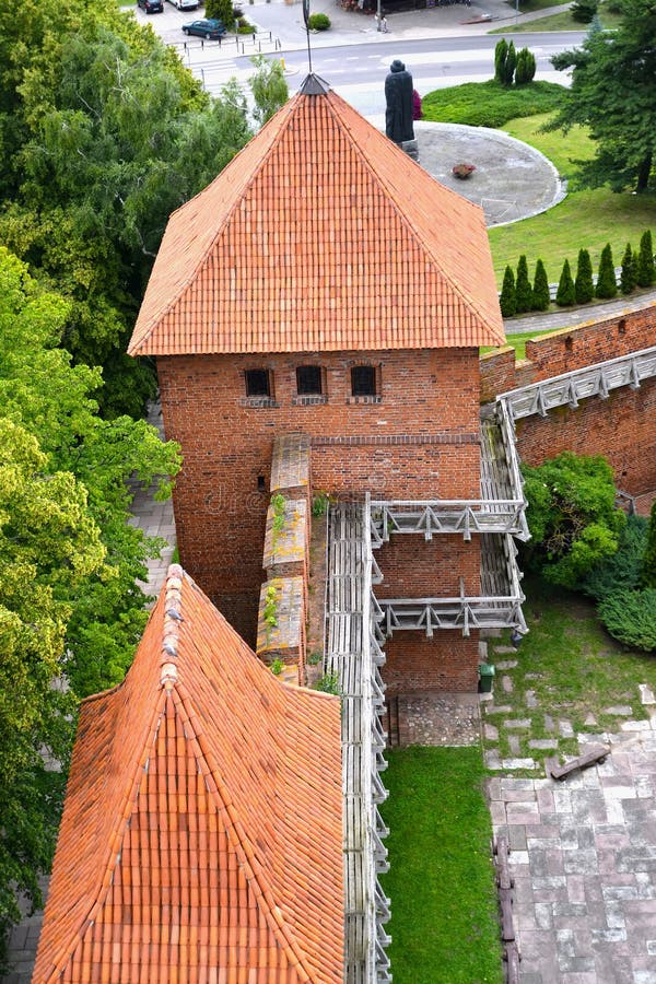 Nicholas Copernicus Tower, Top View. Frombork, Poland Stock Image ...