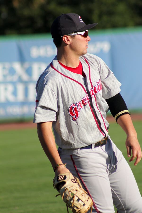 Nick Longhi, Greenville Drive Editorial Photo - Image of sports ...