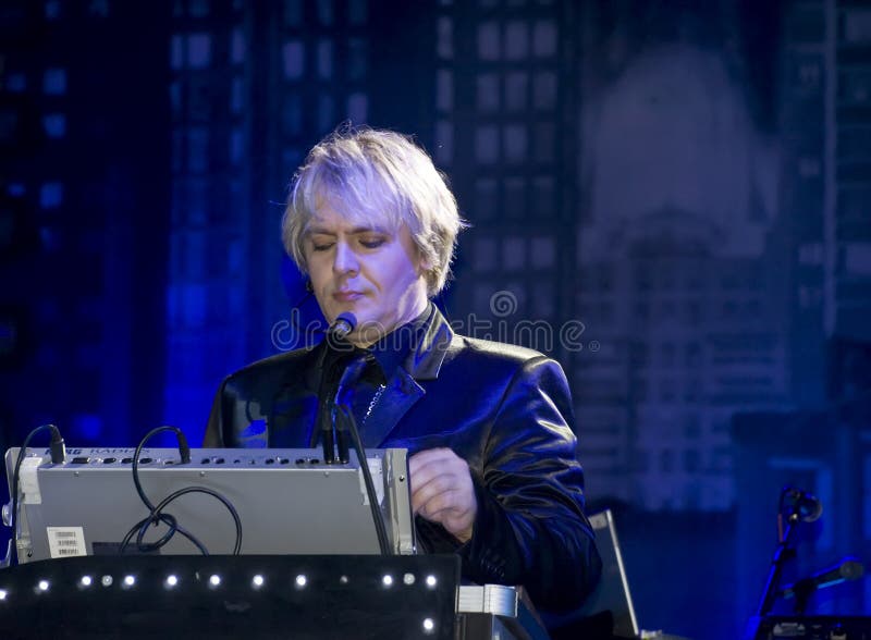 Nick Rhodes of Duran Duran editorial stock photo. Image of festival ...