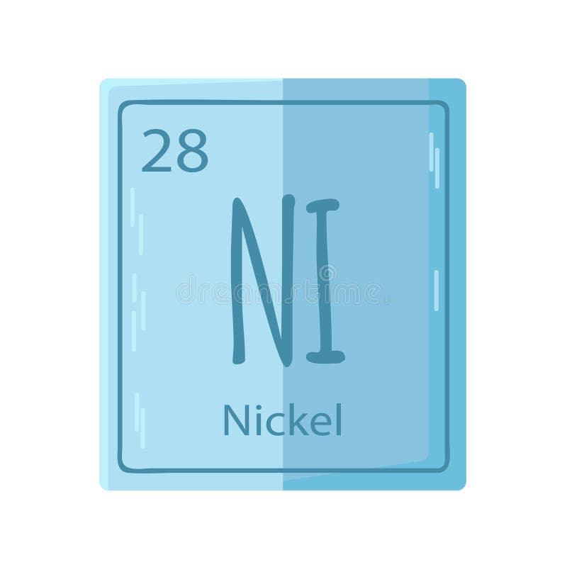 Nickel Icon Clipart Logotype Isolated Vector Illustration Stock Vector ...