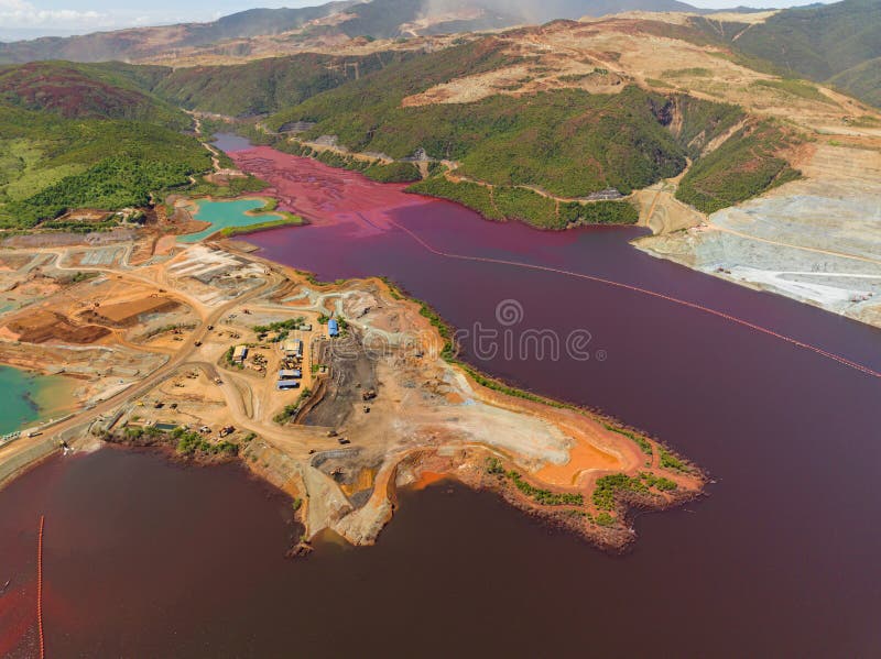 Nickel Mining in the Philippines. Stock Image - Image of mining ...