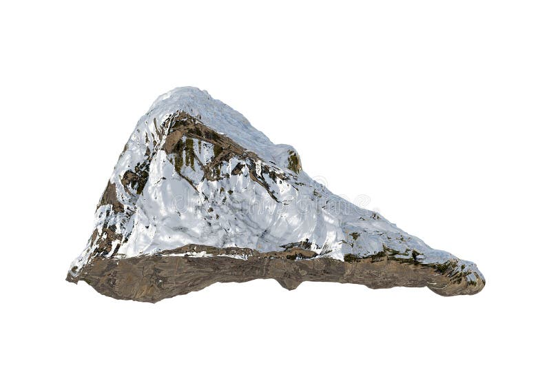 Nickel Piece Isolated on White Background Stock Image - Image of stone ...