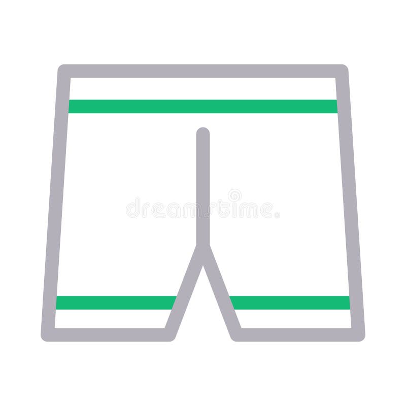 Nicker Thin Color Line Vector Icon Stock Vector - Illustration of apps ...