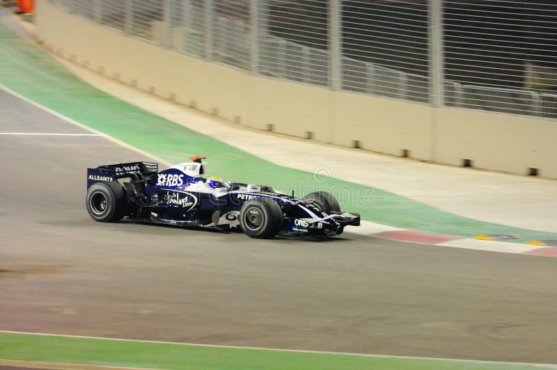 Nico Rosberg S Williams Car in 2008 F1 Editorial Stock Photo - Image of ...
