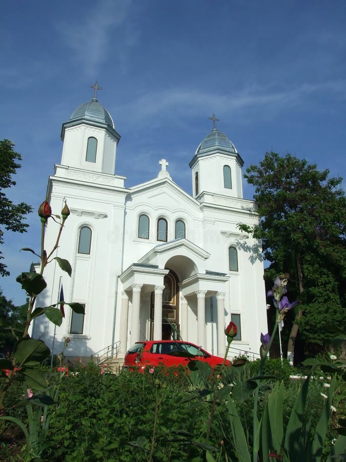 Nicolae Tabacu church stock photo. Image of vintage, historic - 26075210