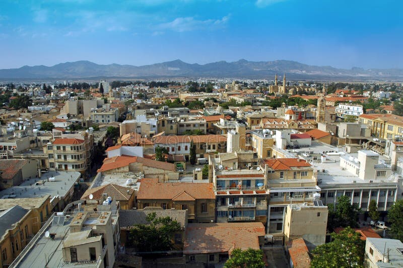Nicosia North Side - in Cyprus Stock Image - Image of panorama, nicosia ...