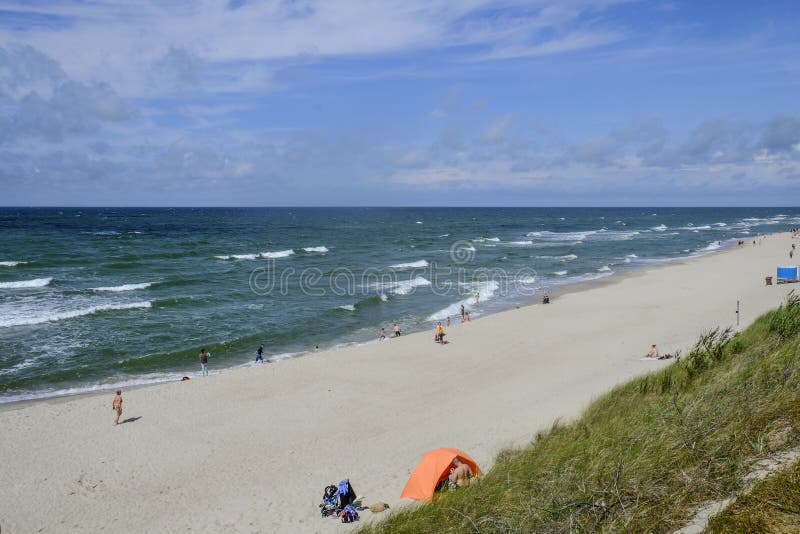 Nida, Neringa Peninsula, Lithuania, Europe Editorial Stock Image ...