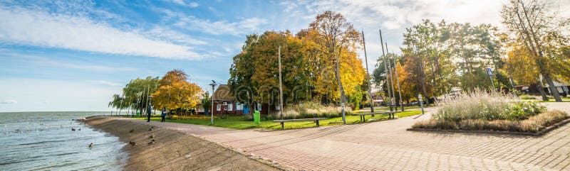 Nida Panorama stock photo. Image of neringa, environment - 269576
