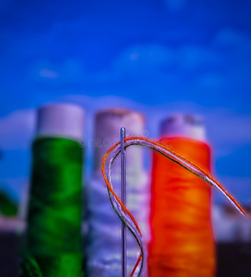 Nidle and tricolour stock image. Image of glass, font - 259447367