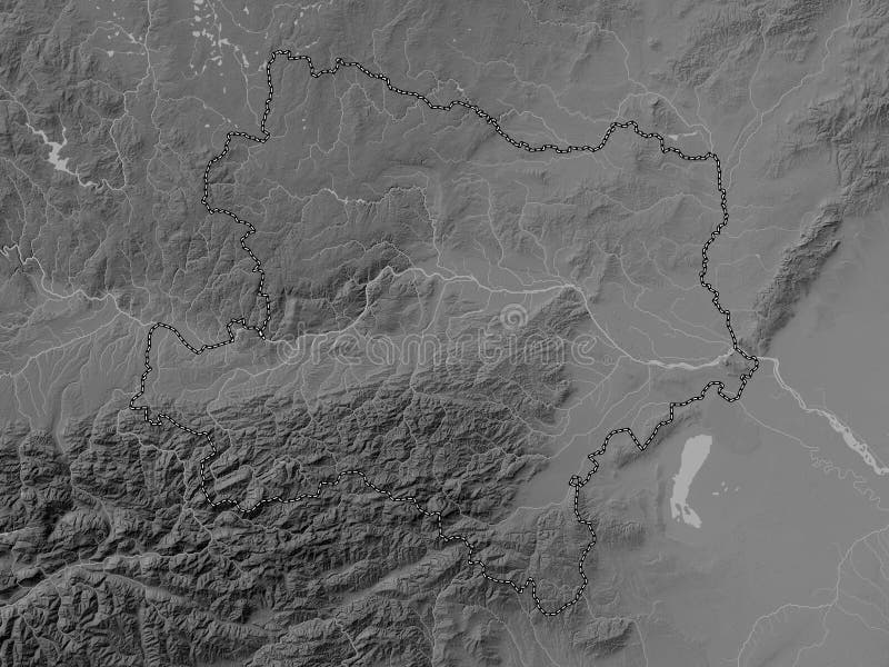 Niederosterreich, Austria. Grayscale. No Legend Stock Image - Image of ...