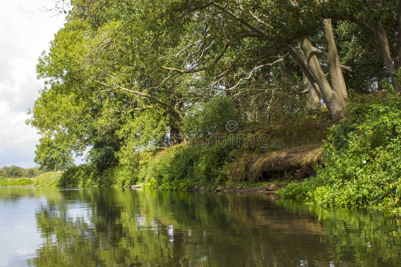Niers River, Lower Rhine Region, Germany Stock Photo - Image of geldern ...