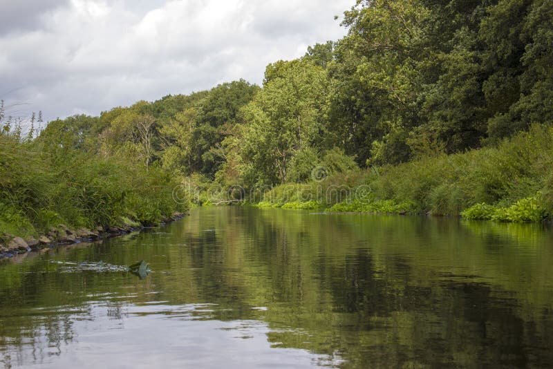 Niers River, Lower Rhine Region, Germany Stock Photo - Image of geldern ...