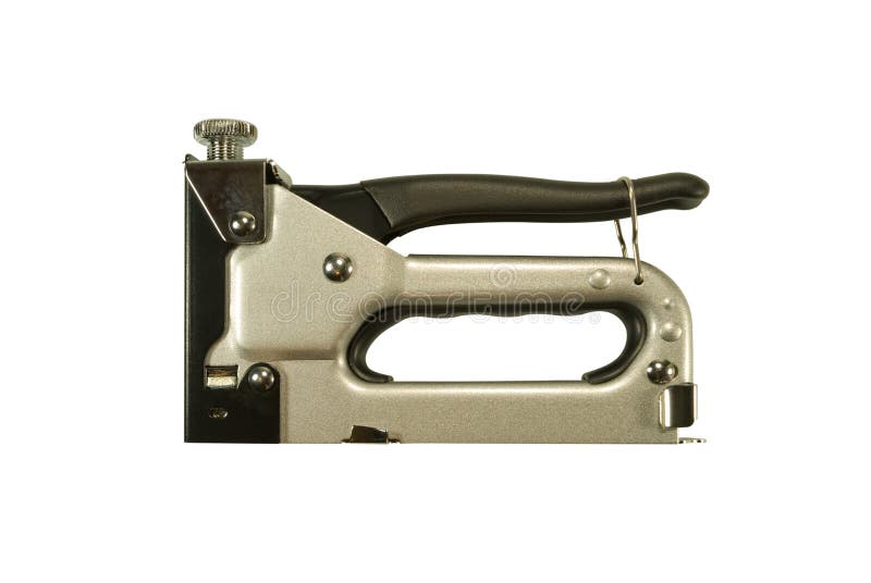 Nietmachine stock afbeelding. Image of kromming, meubilair - 17825519