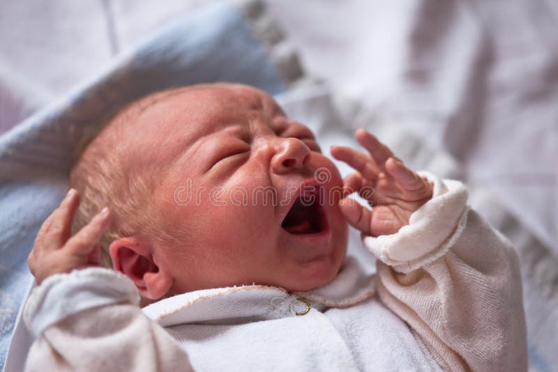 Nieuw - geboren baby stock foto. Image of ziekenhuis - 25181456