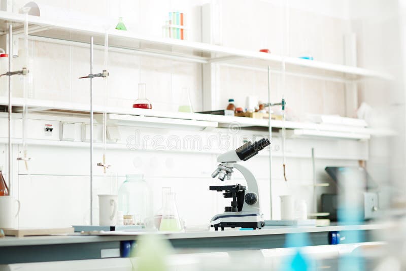 De Apparatuur Van Het Laboratorium Stock Foto - Image of binnen ...
