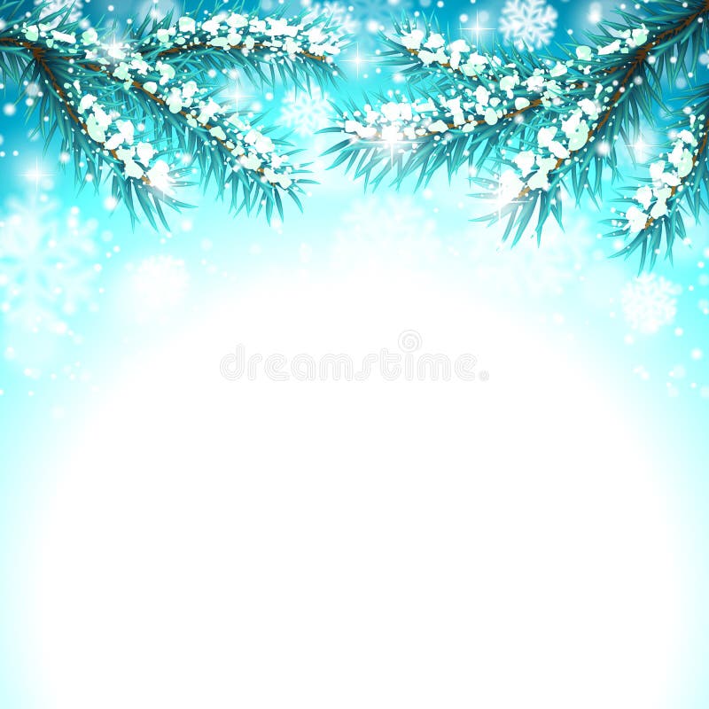 Nieve Background ilustración del vector. Ilustración de snowflake ...