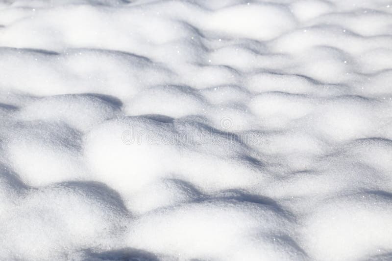 Nieve Suave Blanca Brillante Imagen de archivo - Imagen de grano, macro ...