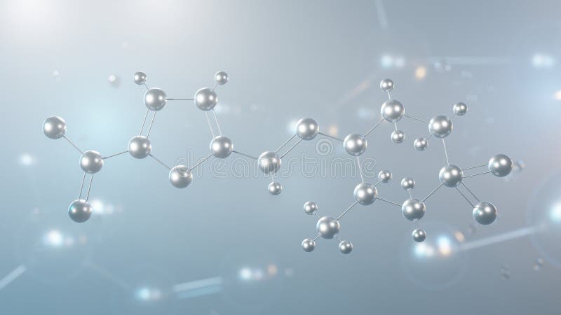 Nifurtimox Molecular Structure, 3d Model Molecule, Antiprotozoals ...