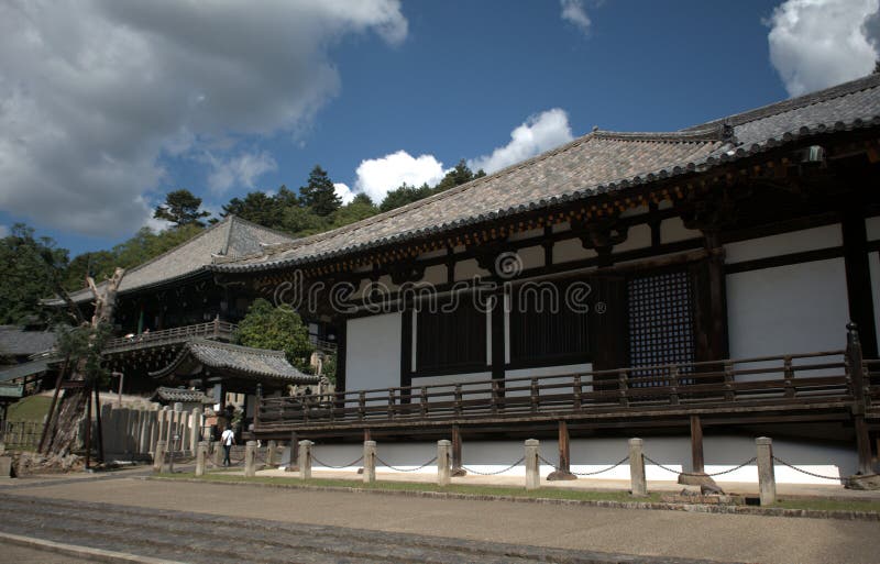 Nigatsu-do Buddhist Temple, Nara, Japan Editorial Stock Image - Image ...