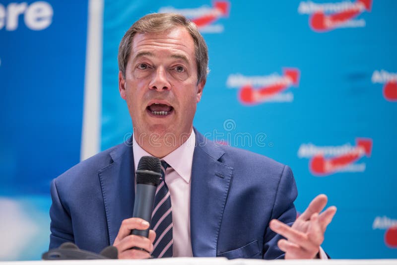 Nigel Farage Speaking in Berlin Editorial Photo - Image of berlin ...