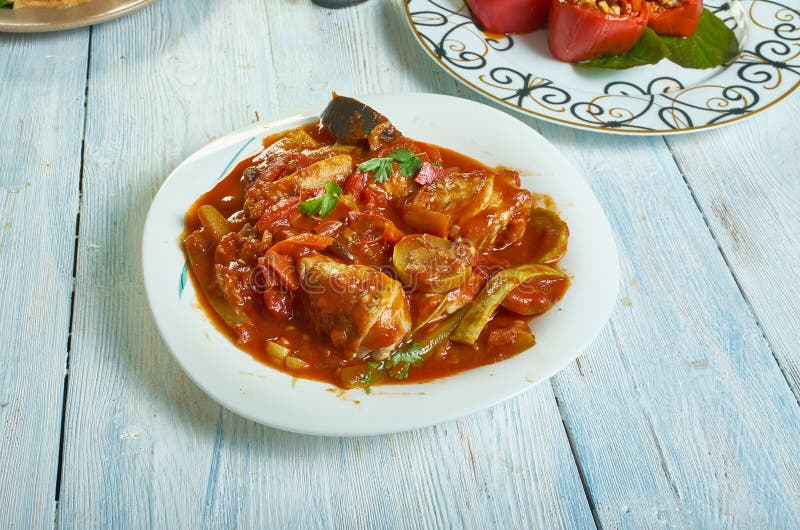 Niger Djerma Stew stock image. Image of close, chicken - 196938381