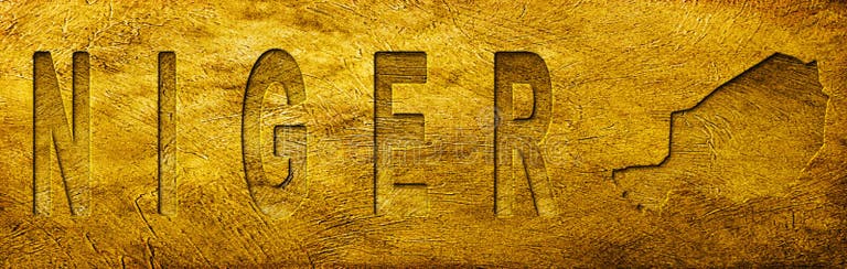 Niger Grunge Gold Texture stock illustration. Illustration of banner ...