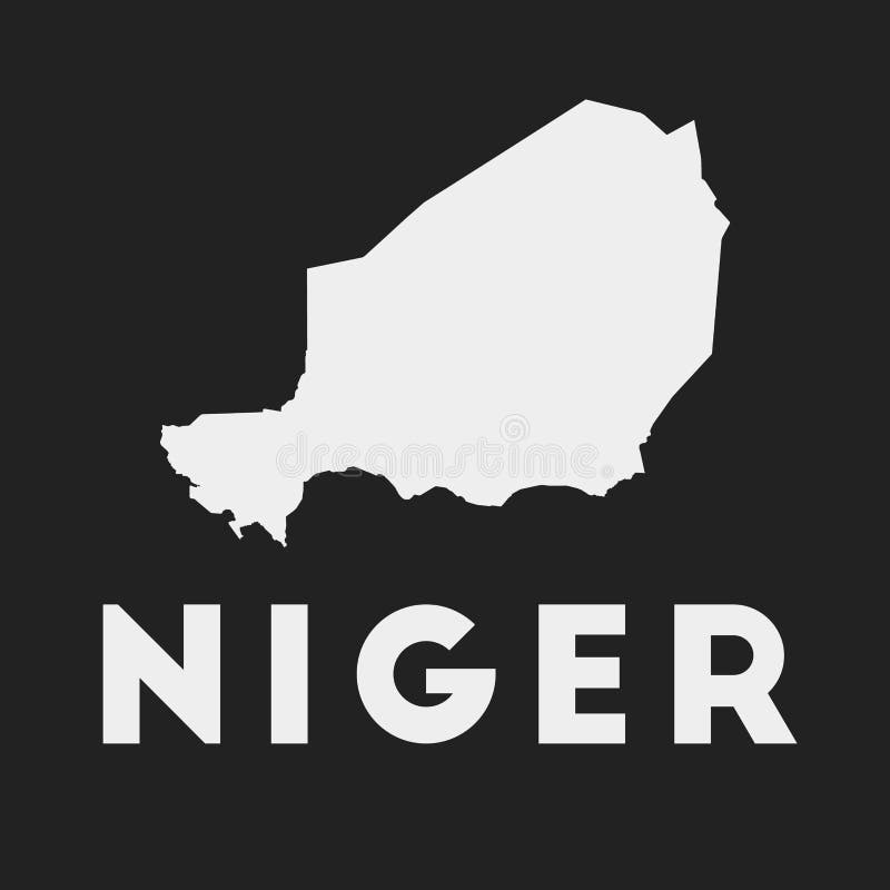 Niger Region Map: Colorful Isometric Top View. Stock Vector ...
