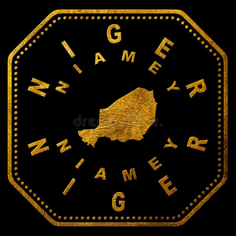Niamey Typography Map Stock Illustrations – 3 Niamey Typography Map ...