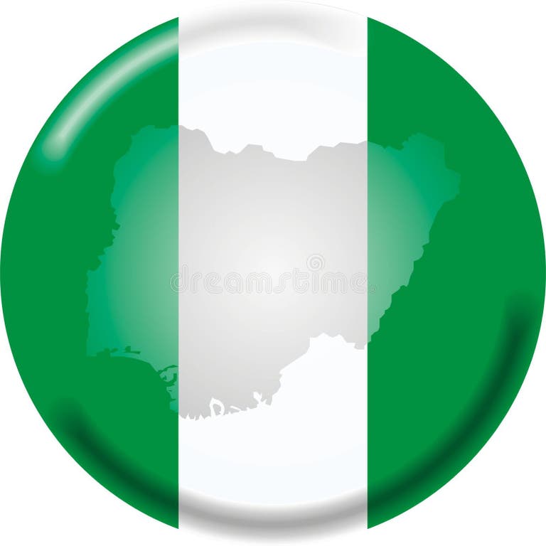 Golden Nigeria Map Stock Illustrations – 70 Golden Nigeria Map Stock ...