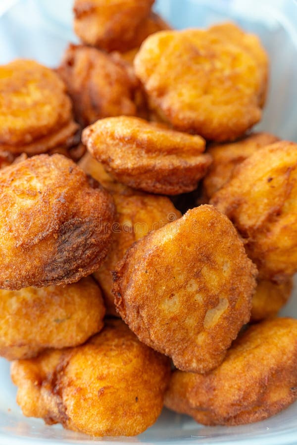 Nigerian Akara Beancakes Ready To Eat Stock Photo - Image of breakfast ...